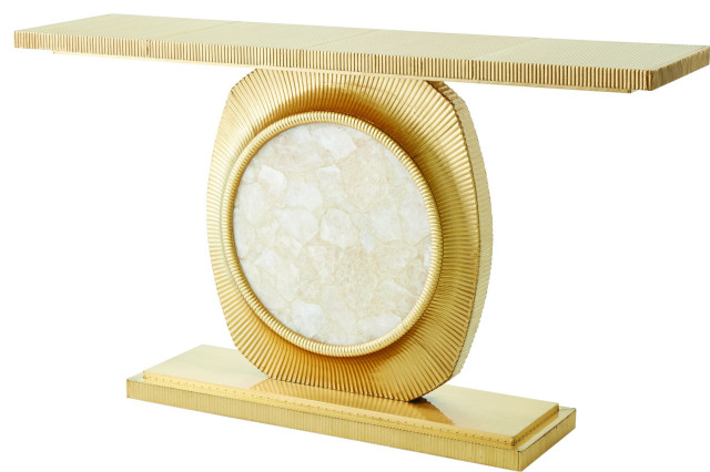 Opera Fluted Console - Contemporary - Console Tables - by HedgeApple ...