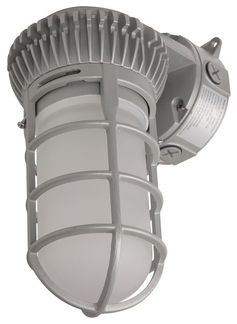 Sunlite 88140-SU 12W LED Vaporproof With Grey Powder Coated Finish ...