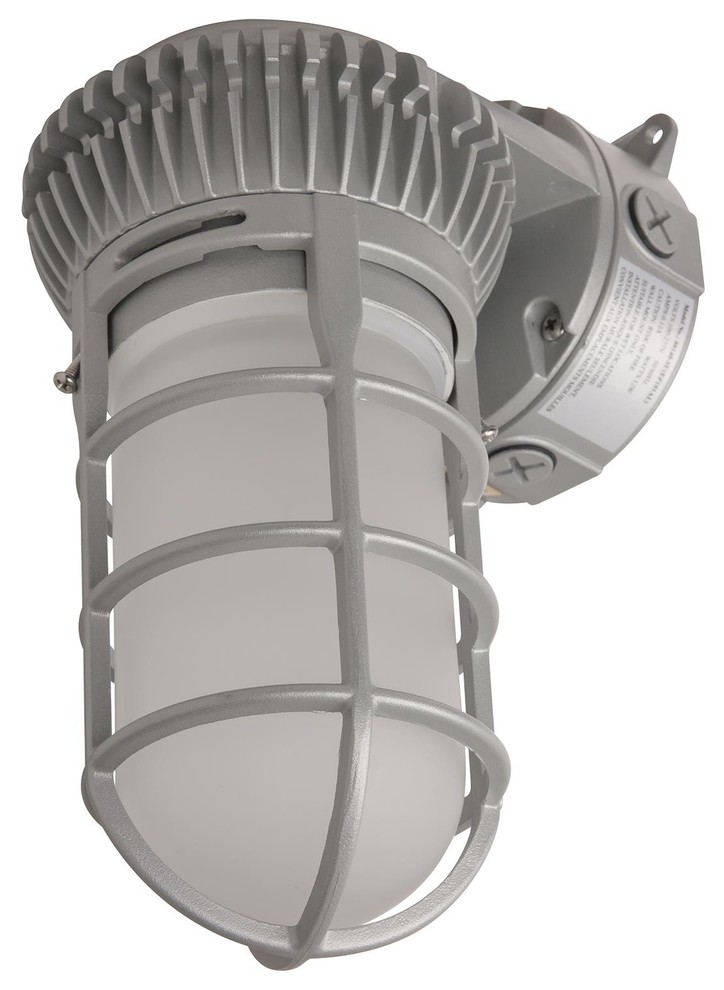 Sunlite 88140-SU 12W LED Vaporproof With Grey Powder Coated Finish ...