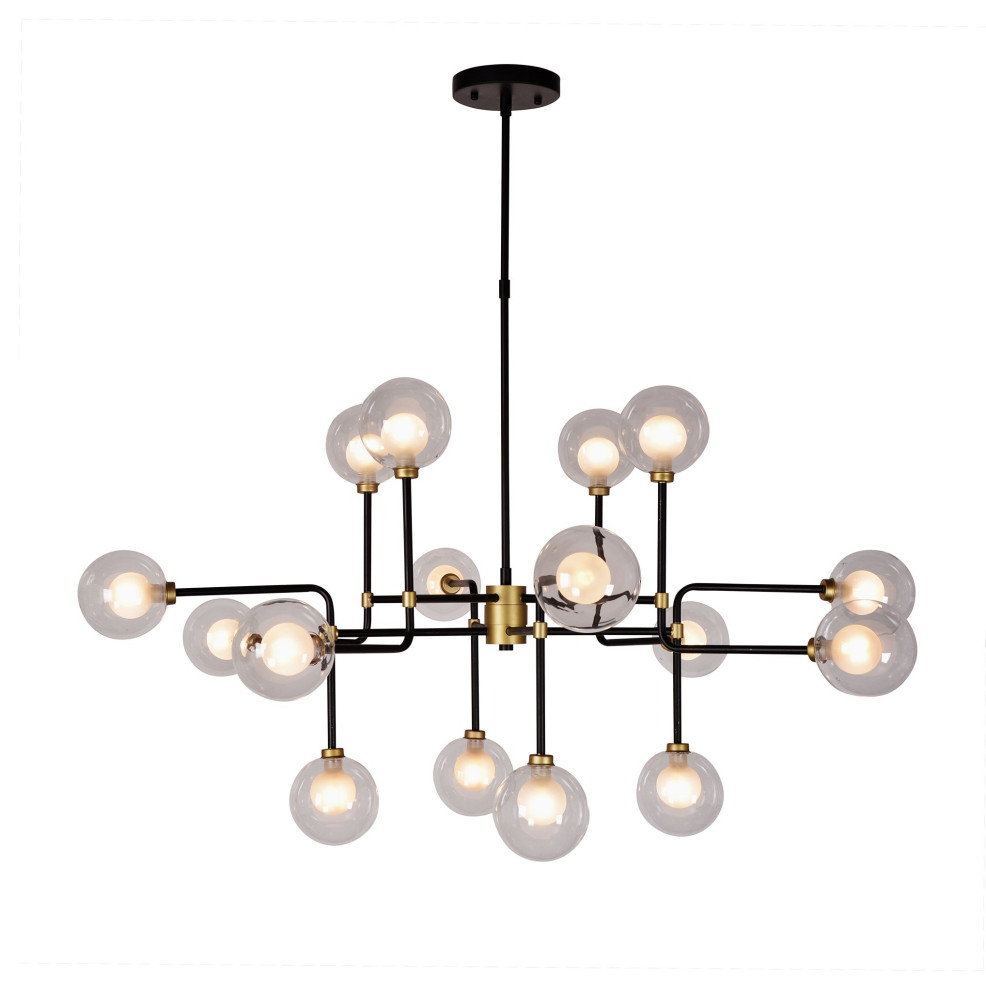 Abstract Globe Pendant-Light Large - Midcentury - Pendant Lighting - by ...