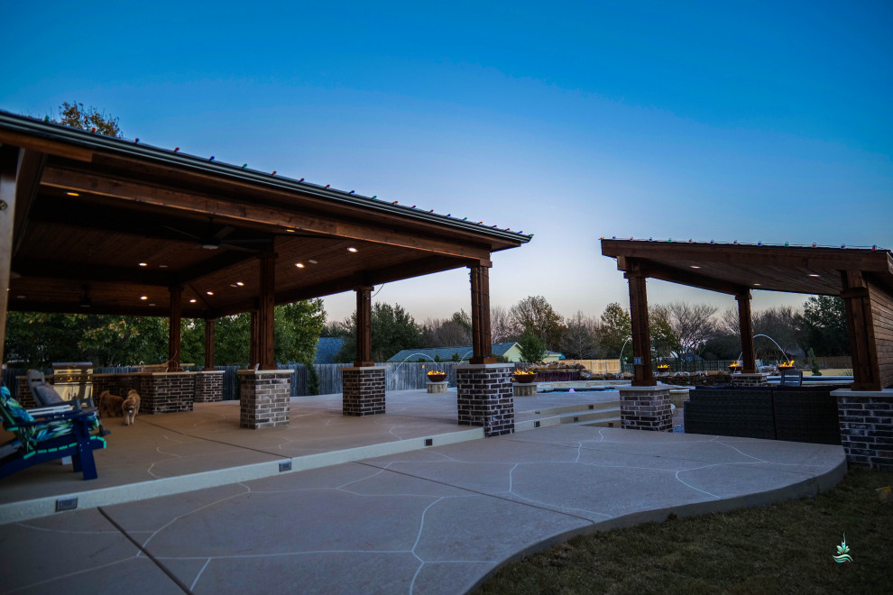 Selah Pools | 2021 Build of the Year - Rustic - Pool - Dallas - by ...