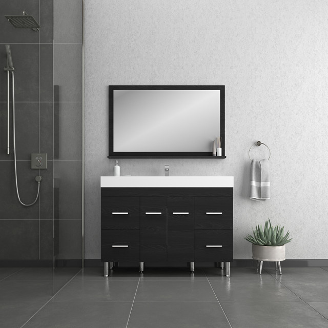 Ripley 48" Modern Bathroom Vanity - Contemporary - Bathroom Vanities ...