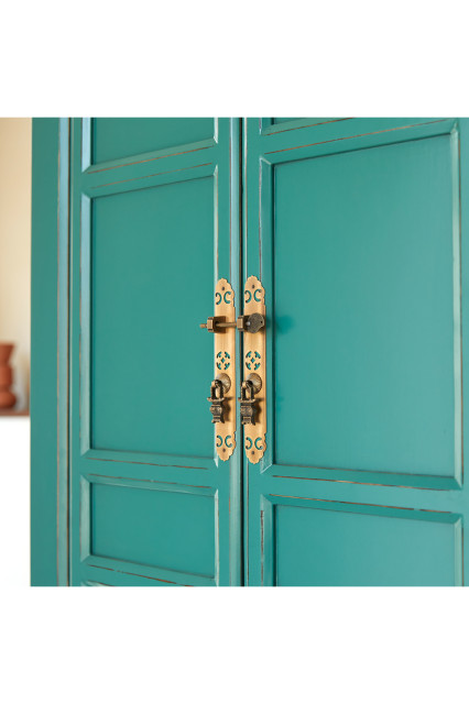 Turquoise Pine Cabinet | Tikamoon Sui - Contemporary - Armoires And ...