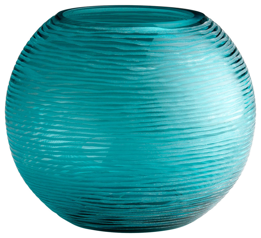 Round Libra Vase, Large - Contemporary - Vases - by HedgeApple | Houzz