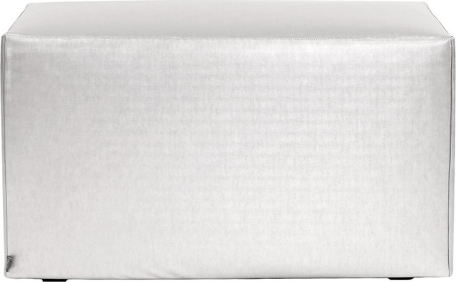 Universal Bench With Slipcover, Luxe Mercury - Transitional ...