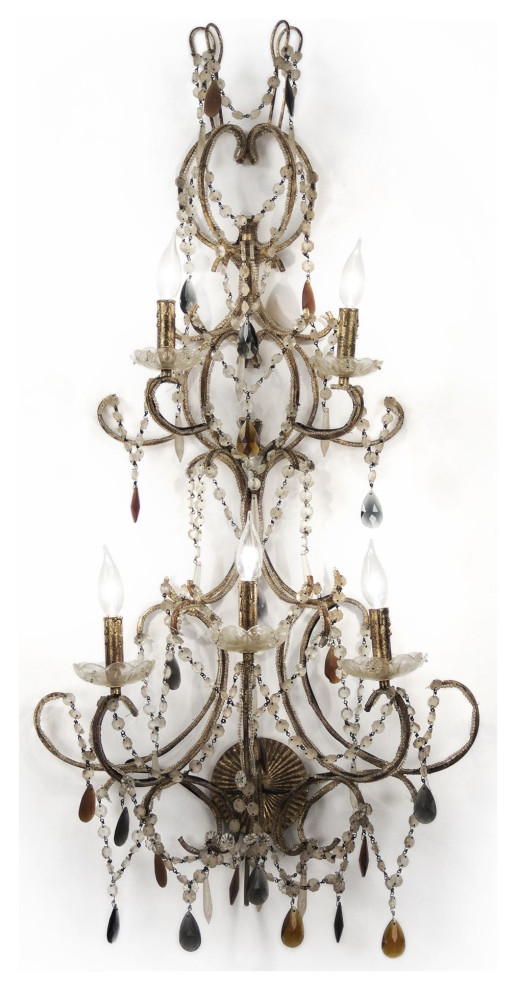Sara Wall Sconce - Traditional - Wall Sconces - by Hudson Home Decor ...