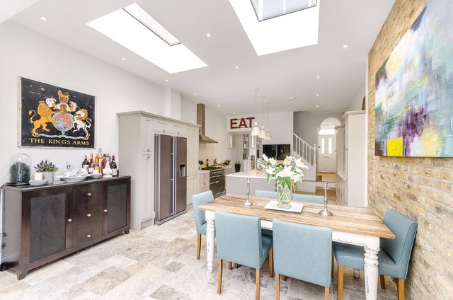 Kitchen Tour: An Open-plan Kitchen That Promotes Outside Living | Houzz UK