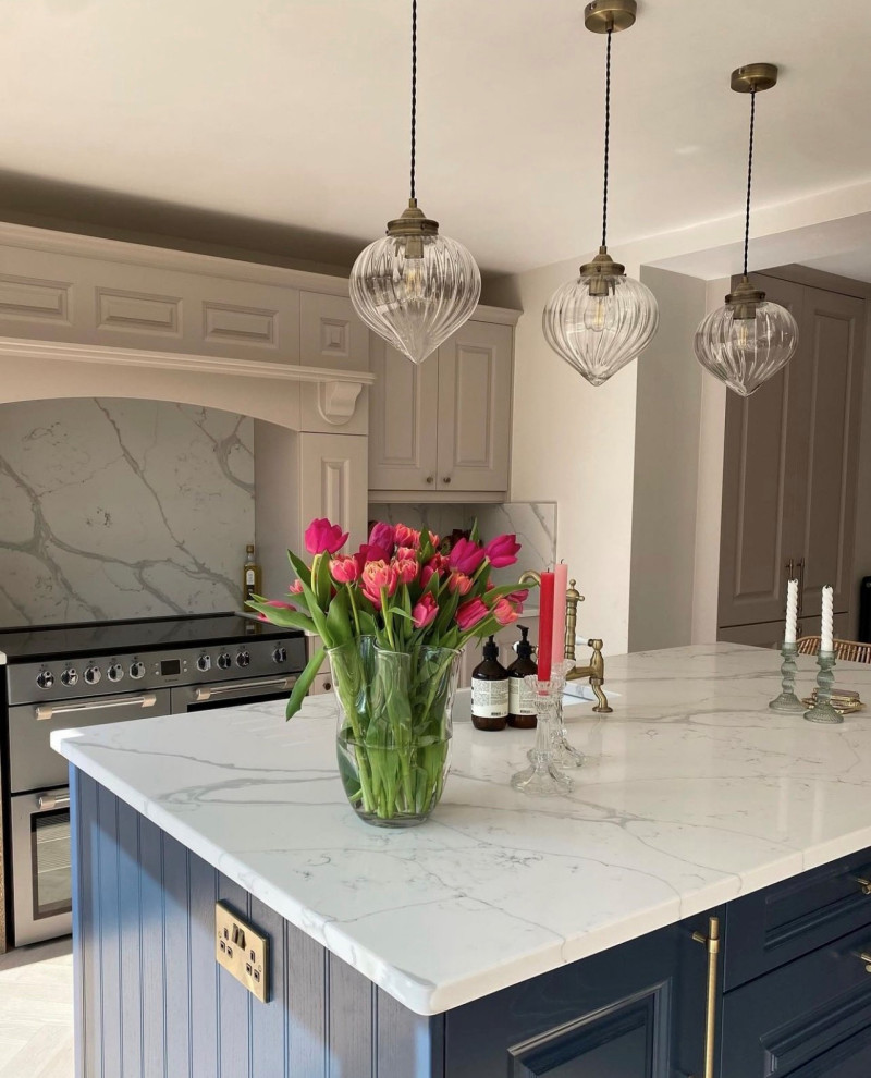 Everest Calacatta Quartz - Kitchen - New York - by Everest Marble LLC ...