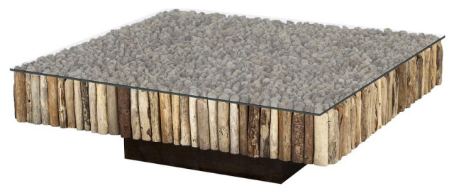 Safari Coffee Table 51 - Beach Style - Coffee Tables - by Bison ...