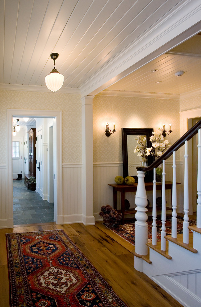Colonial Comfort - Traditional - Staircase - Boston - by Jan Gleysteen ...
