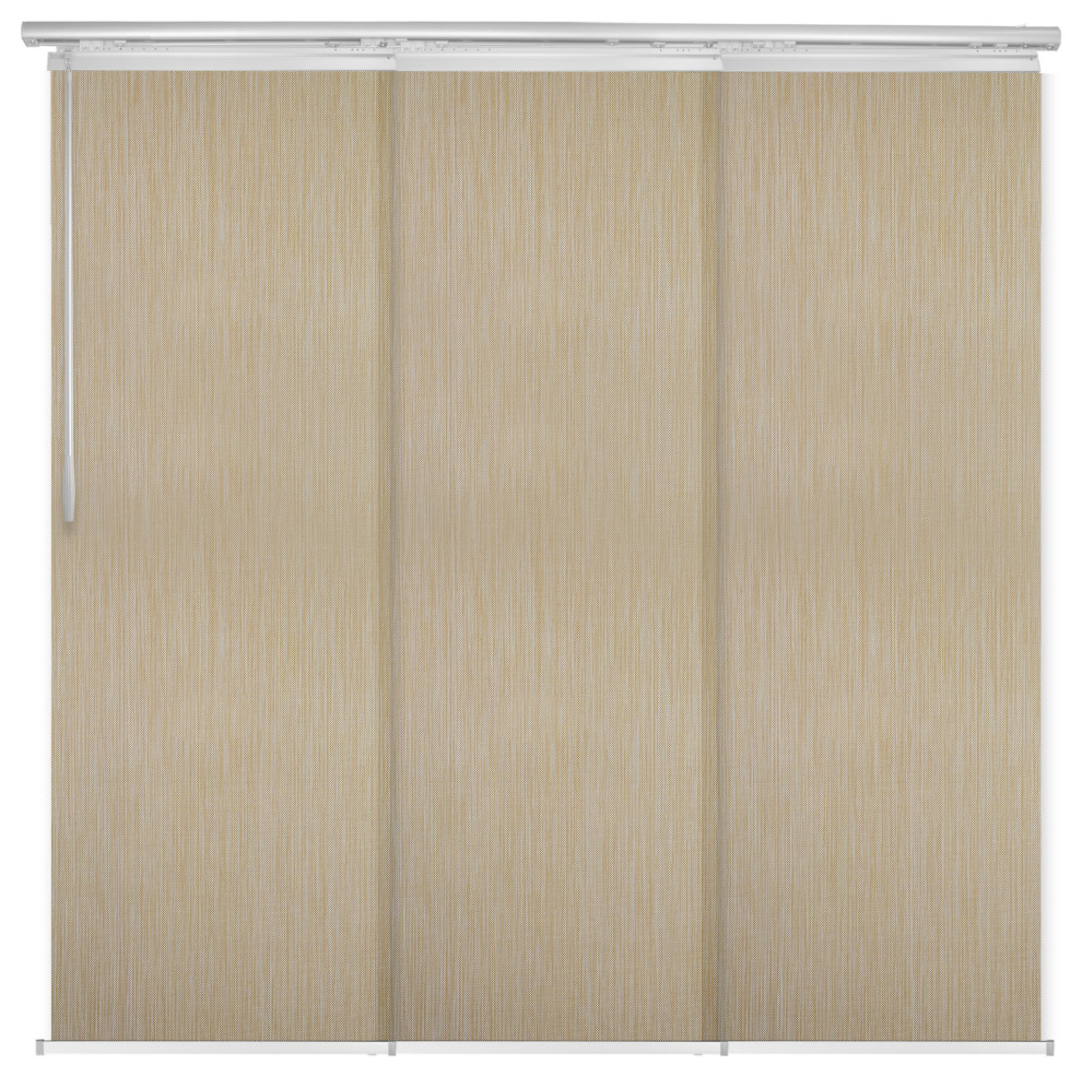 Aldi 3-Panel Track Extendable Vertical Blinds 36-66"W, 116" H - Modern ...