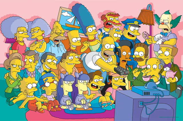 Simpsons artwork - Imagui
