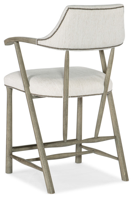 Hooker Furniture Dining Room Linville Falls Stack Rock Counter Stool ...