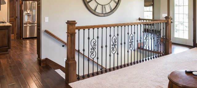 Maple Stair Enclosure - Contemporary - Staircase - Cleveland - by ...