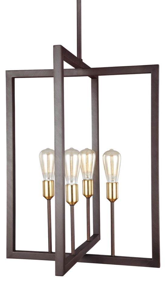 Feiss 4-Light Chandelier - Transitional - Chandeliers - by Lampclick ...