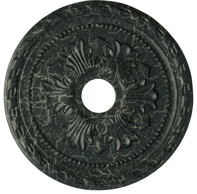 20 7/8"ODx3 5/8"IDx1 5/8"P Palmetto Ceiling Medallion - Traditional ...