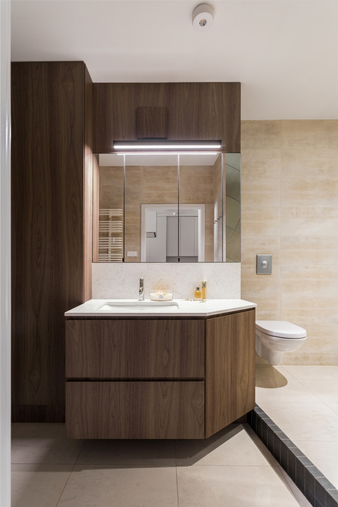 walnut elegance - Minimalistisch - Badezimmer - Berlin - von hala anto ...