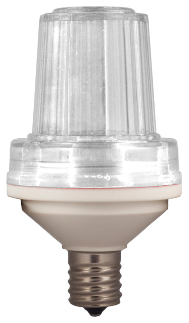 E17 Base, 8W Strobe Light Incandescent 130 Flash / Minute ...