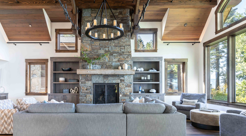Westshore Lakefront - Rustic - Living Room - San Francisco - by ID3 ...