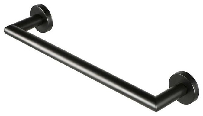 12 Inch Matte Black Grab Bar - Contemporary - Grab Bars - by ...