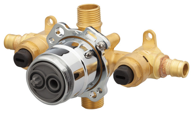 Treysta Tub & Shower Valve- Horizontal Inputs WITH Stops- Cold ...