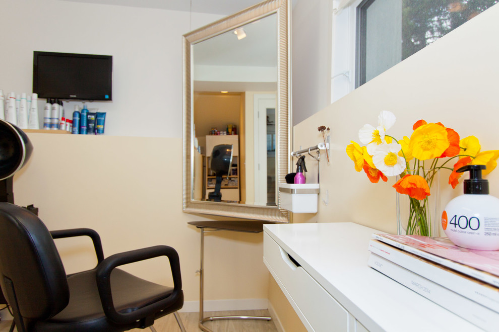 In Home Hair Salon Basement Development - Calgary - by Dependable ...