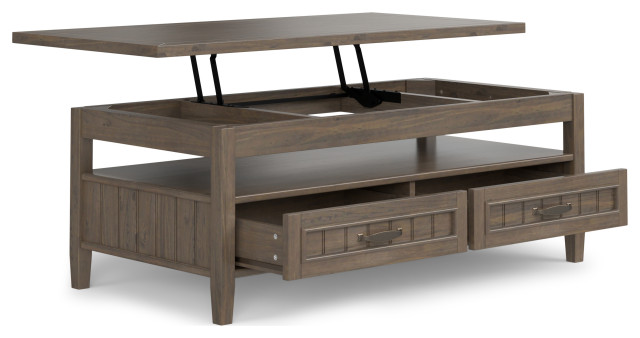 Lev Lift Top Coffee Table - Transitional - Coffee Tables - by Simpli ...