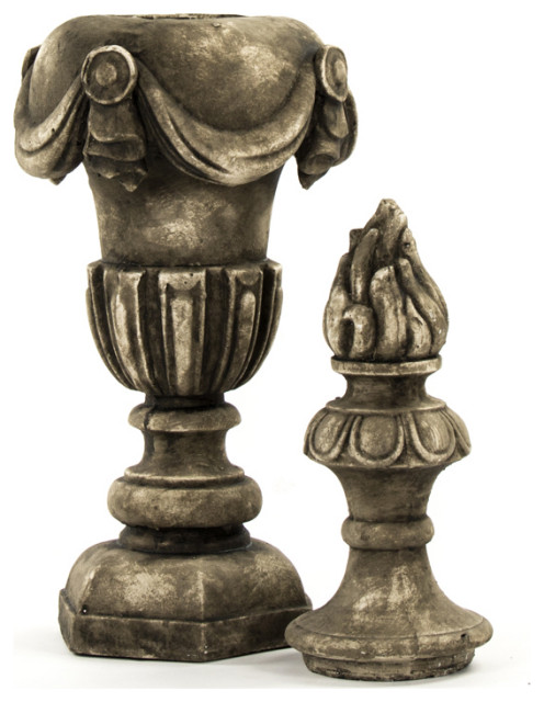 Small Resin Urn - Traditional - Decorative Jars And Urns - by ...