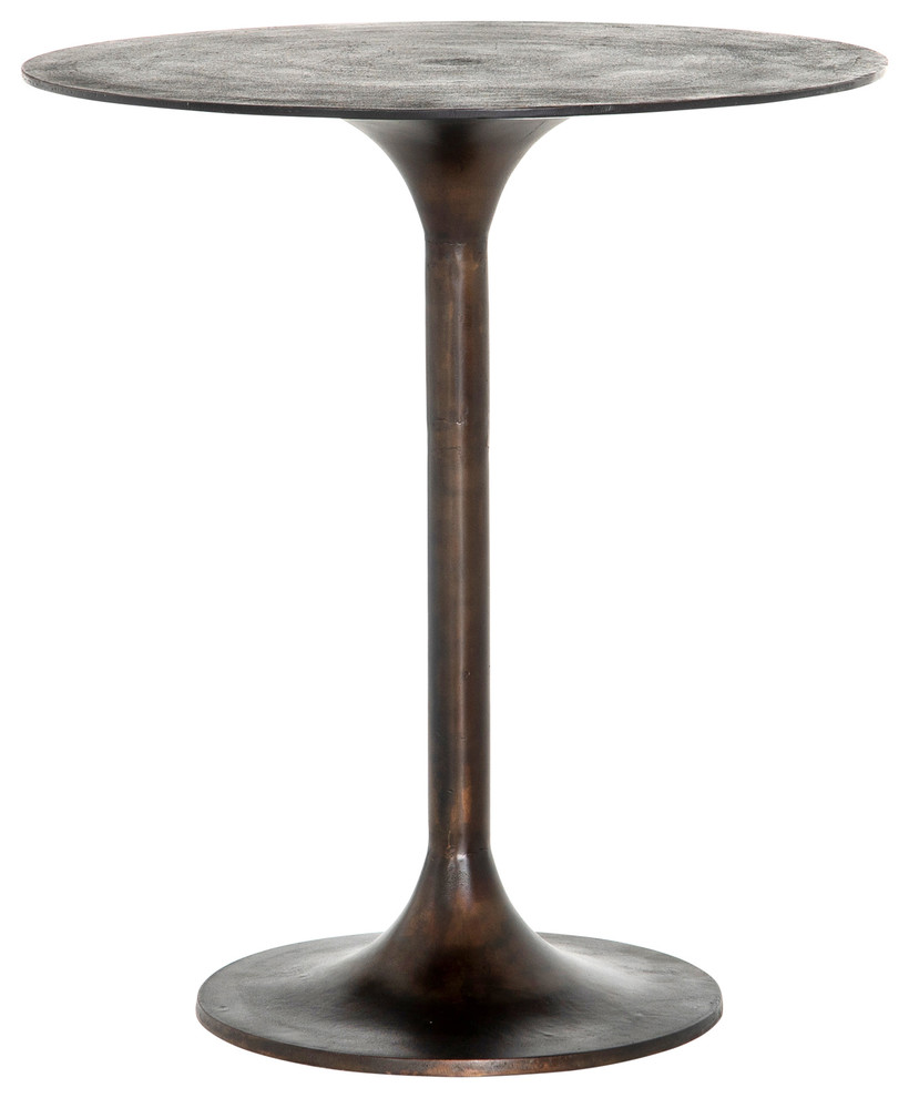 Simone Bar Table, Counter - Midcentury - Indoor Pub And Bistro Tables - by Four Hands | Houzz