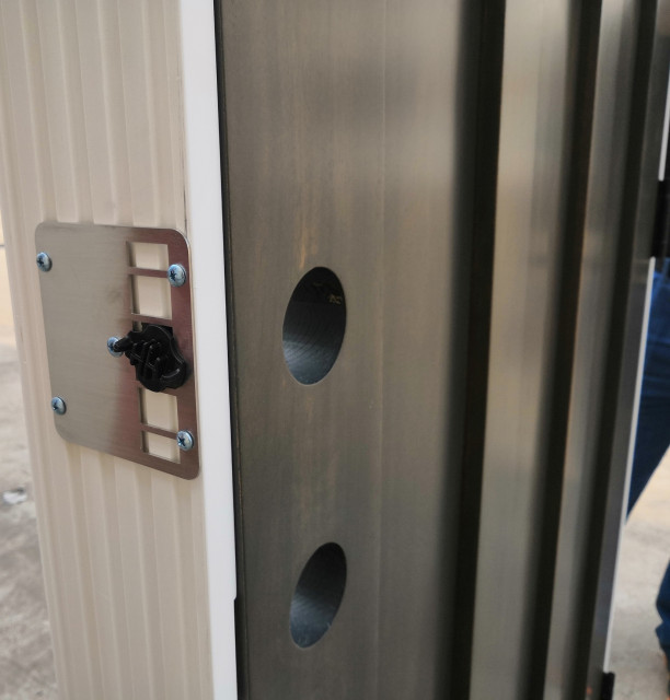 Rustic Walnut Knotty Alder Wood Entry Door - Rustic - Front Doors - by ...