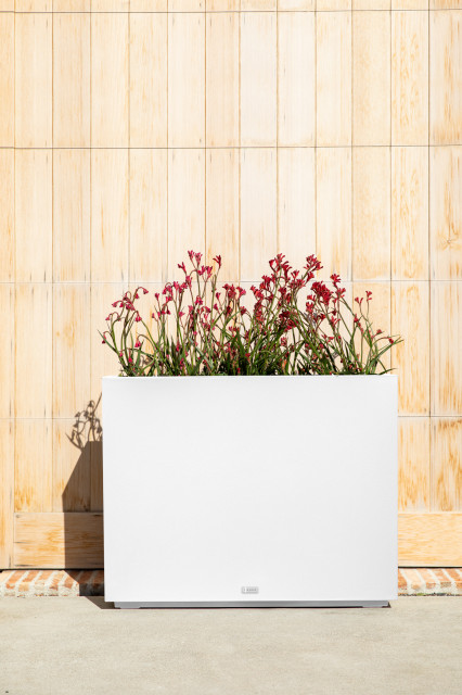 Veradek Block Series Span Planter, Medium - Transitional - Outdoor Pots And Planters - by ...