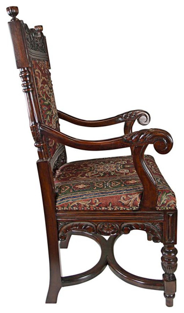 Design Toscano Grand Classic Edwardian Armchair - Victorian - Dining ...