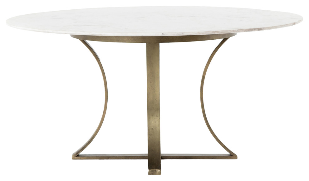 Gage Dining Table - Transitional - Dining Tables - by The Khazana Home ...