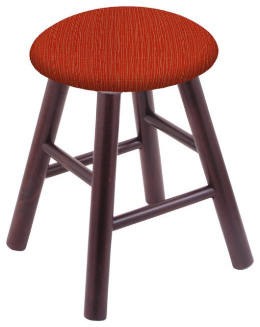 Maple Round Cushion Stool With Smooth Legs - Contemporary - Bar Stools ...