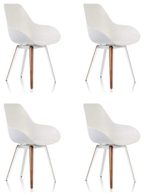 Seat of 4 - Slice Chair - Midcentury - Dining Chairs - by 212 Concept ...