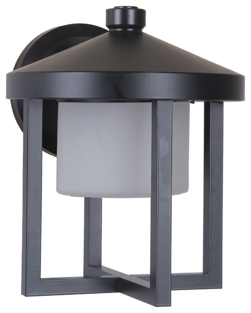 Craftmade Alta 9" Outdoor Wall Light in Midnight, 8.000 - Transitional ...