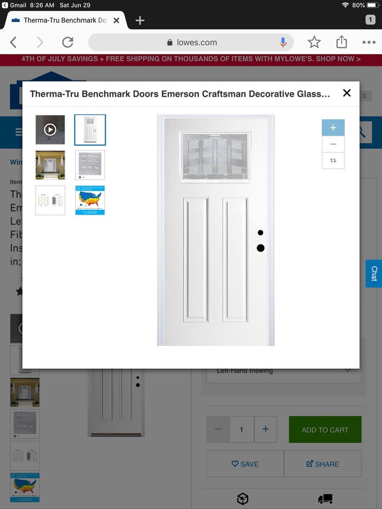 Help w exterior door selection/style