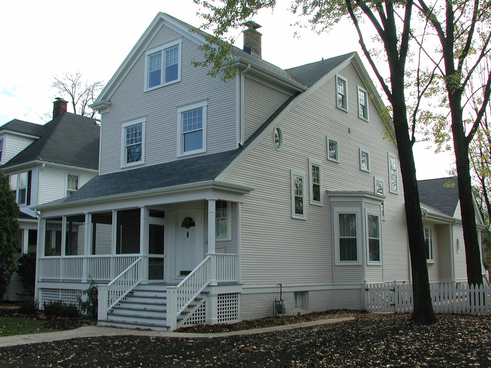 Vinyl Siding, Evanston, IL Farmhome - Farmhouse - Exterior - Chicago ...