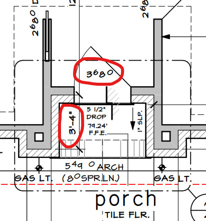 42" or 36" wide front door? What's the ideal depth for front entry?