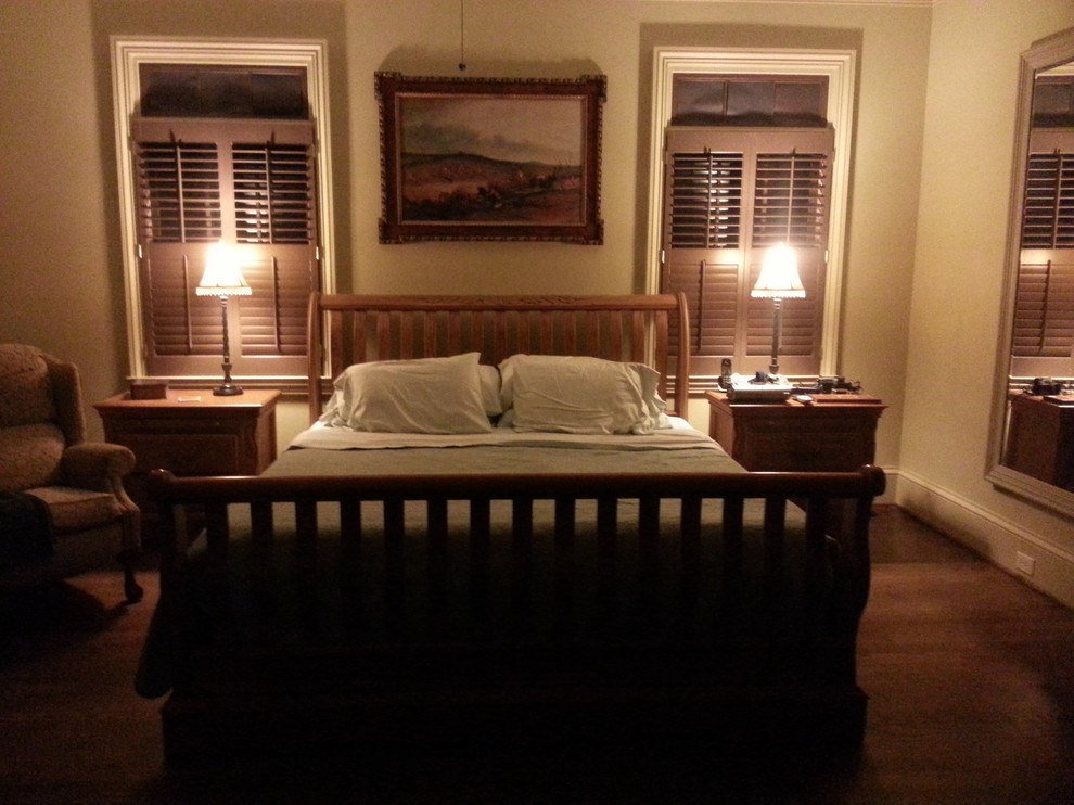 Headboard overlap of windows