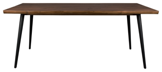 Walnut Rectangular Dining Table M | Dutchbone Alagon - Midcentury - Dining Tables - by Luxury ...