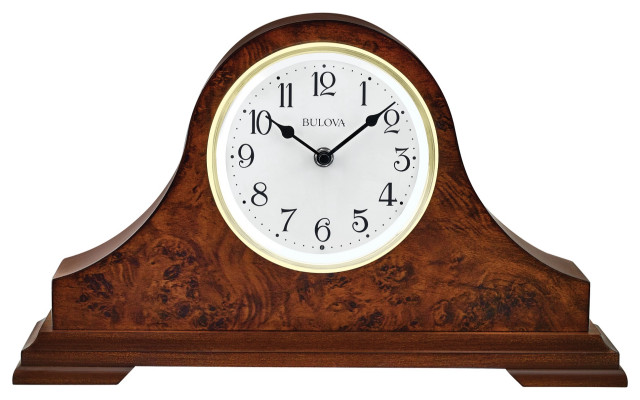 Bulova Clocks, B1853, The Chandler, 3 chimes, lighted dial, quartz ...