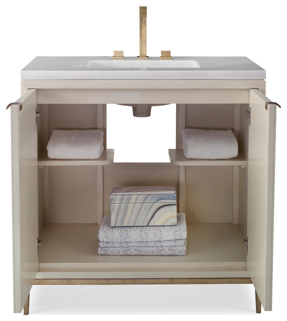 Ambella Home Collection Italian Sink Chest Linen - Contemporary ...
