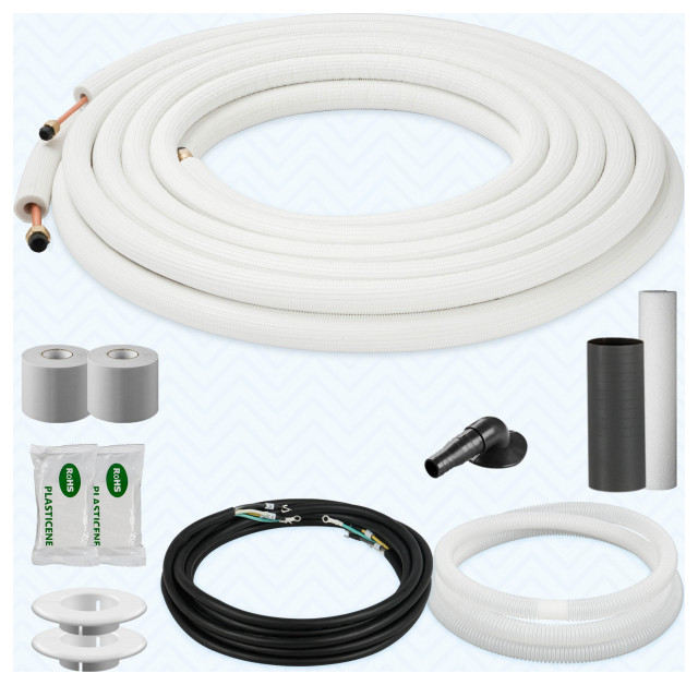 16/25/50 Ft Mini Split Line Sets - Modern - Air Conditioner Accessories ...