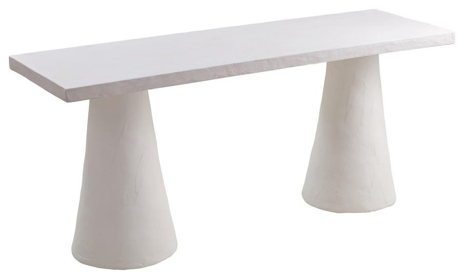 Dayana Plaster Desk - Contemporary - Desks And Hutches - by BisonOffice ...