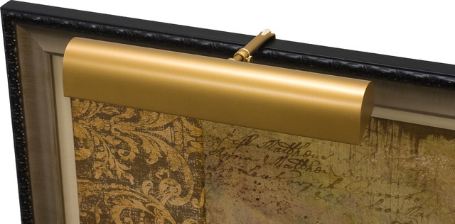 Traditional 18" Gold Picture Light - Contemporary - Lighting - by ...