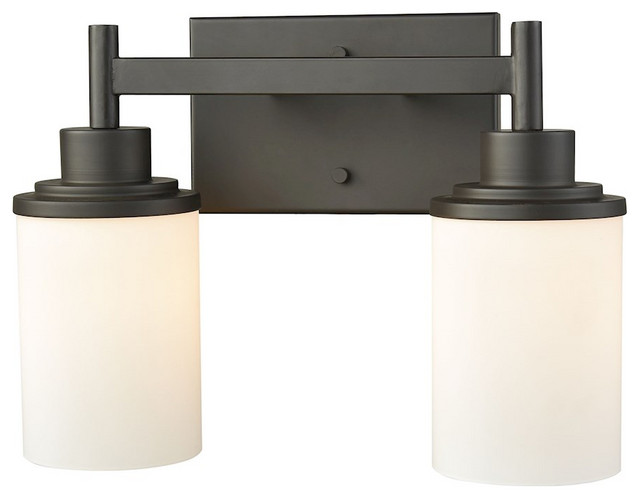 Thomas Lighting Belmar 2-Light For The Bath CN575211, Oil Rubbed Bronze ...