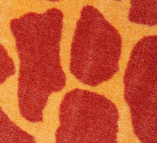 Giraffe On Stilts Area Rug for Dining Room, Made In USA, 6' x 9 ...