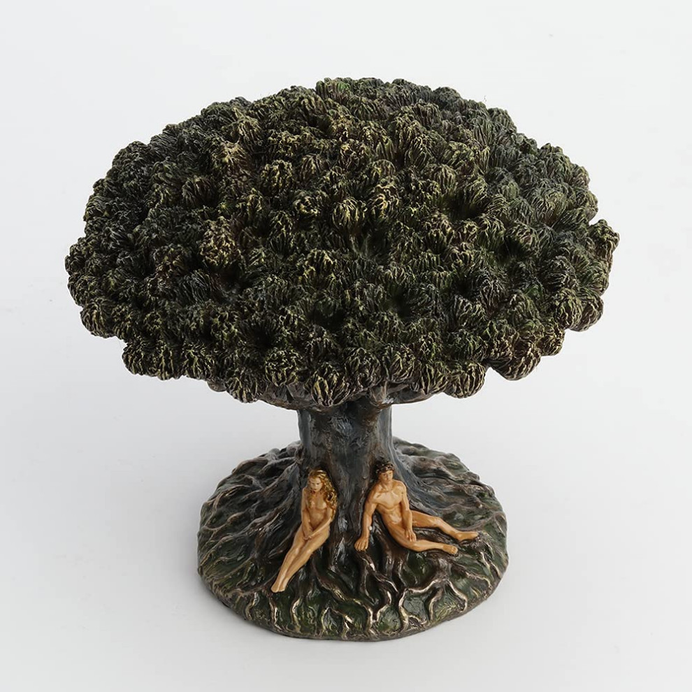 Wicca Triple Moon Sigil Tree Of Life - Classic Statue Sculpture ...