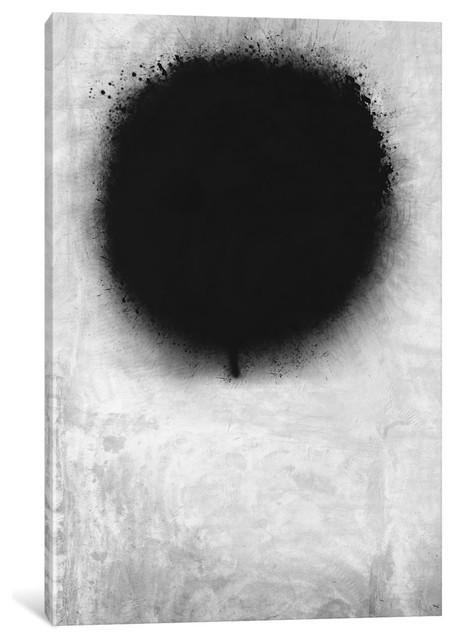 "Modern Art - A Negative Sun" by 5by5collective, Canvas Print, 18x12x1 ...